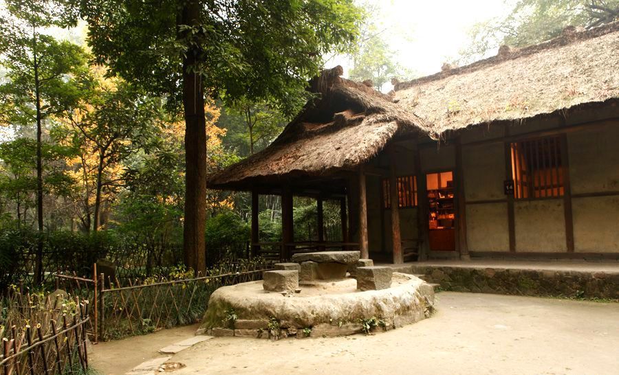 Du Fu's Thatched Cottage, Chengdu Sichuan Travel Tour Attractions